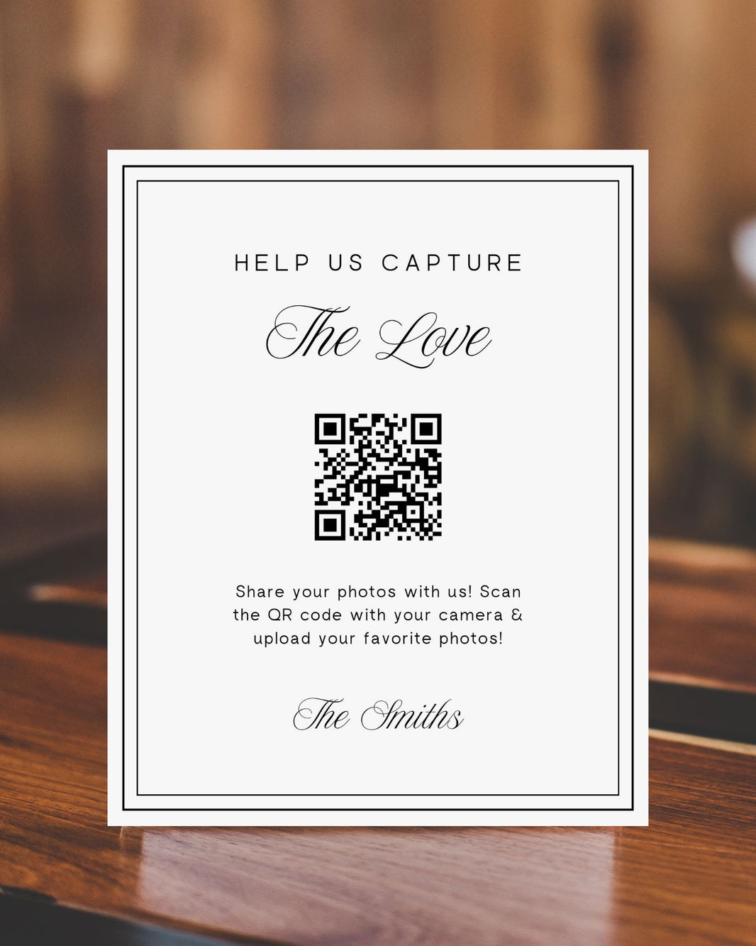 QR Code Signs for Weddings - WedUploader – QR Code Signs for Weddings ...